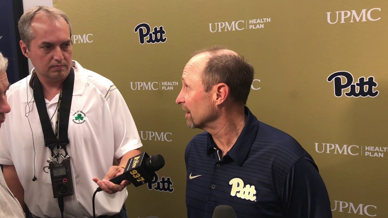 Pitt DC Randy Bates 8/28/18 - YouTube
