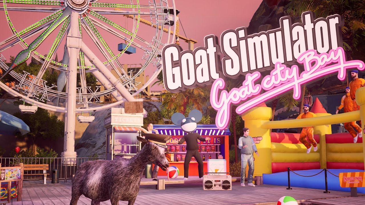[Goat Simulator: Remastered]Goat City Bayの全31(30)ヤギトロフィー - YouTube
