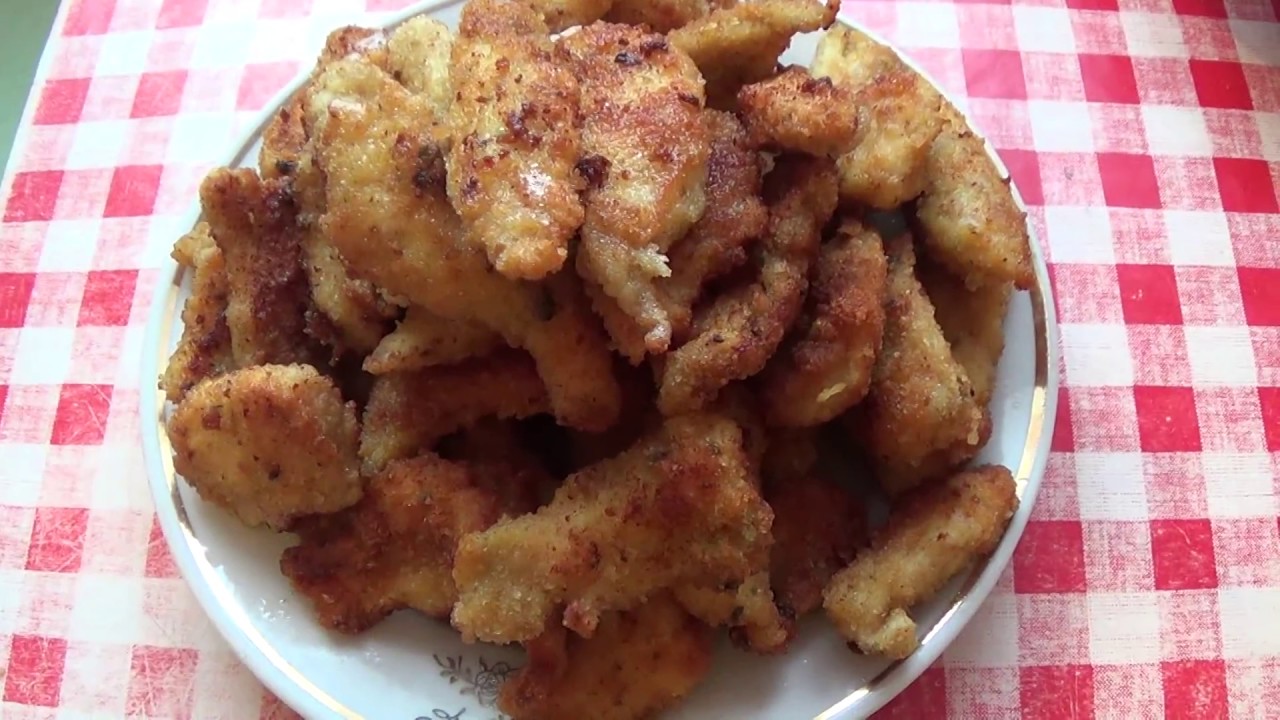 наггетсы своими руками / очень быстро и вкусно - YouTube