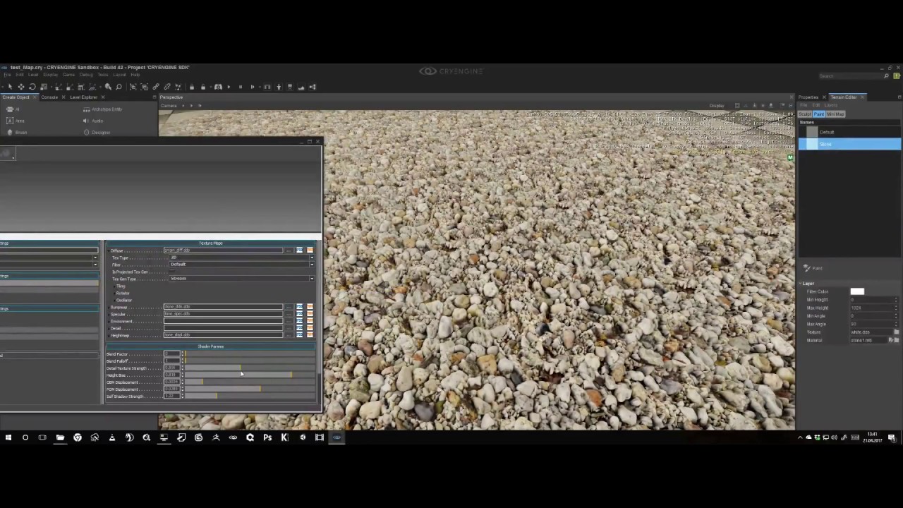 Cryengine V Texture 4k (tileable) Demo - YouTube