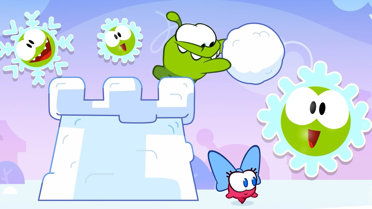 Snowy Fun with snow monsters ☃️ ️| Om Nom Stories: Songs & Full ...
