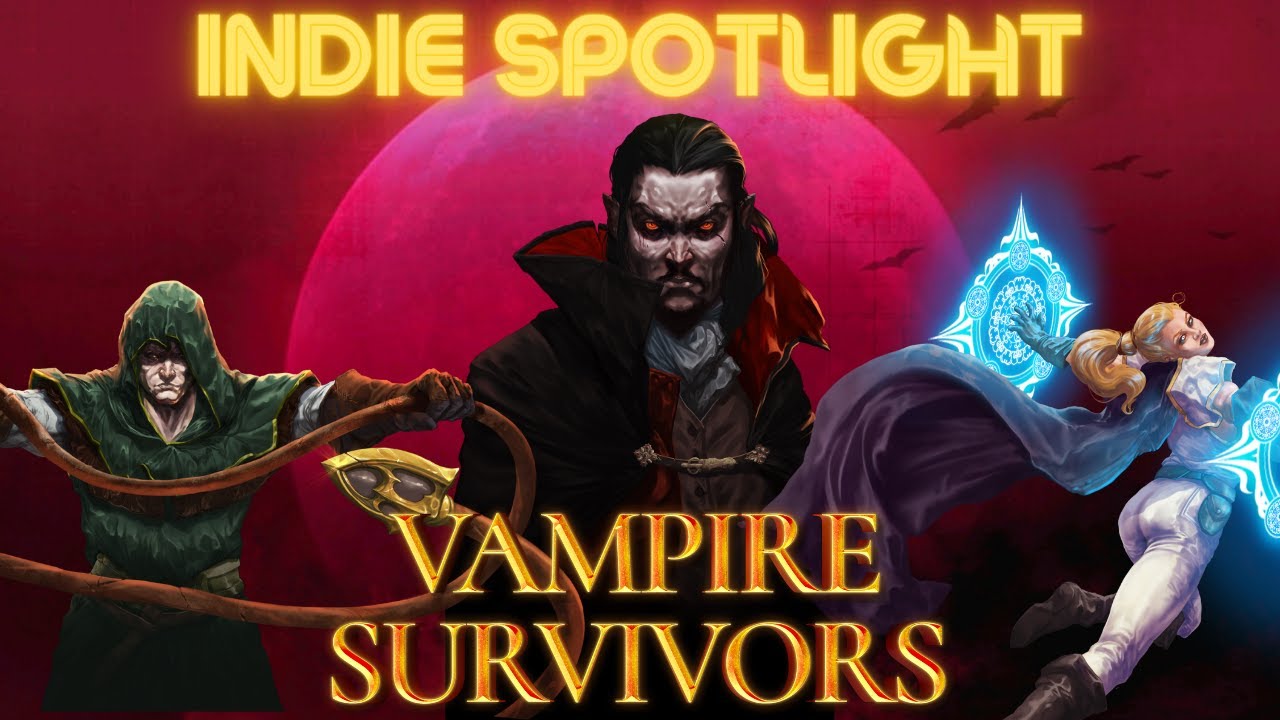 This $5 Indie Game is CRAZY GOOD! | Vampire Survivors - Indie Spotlight ...