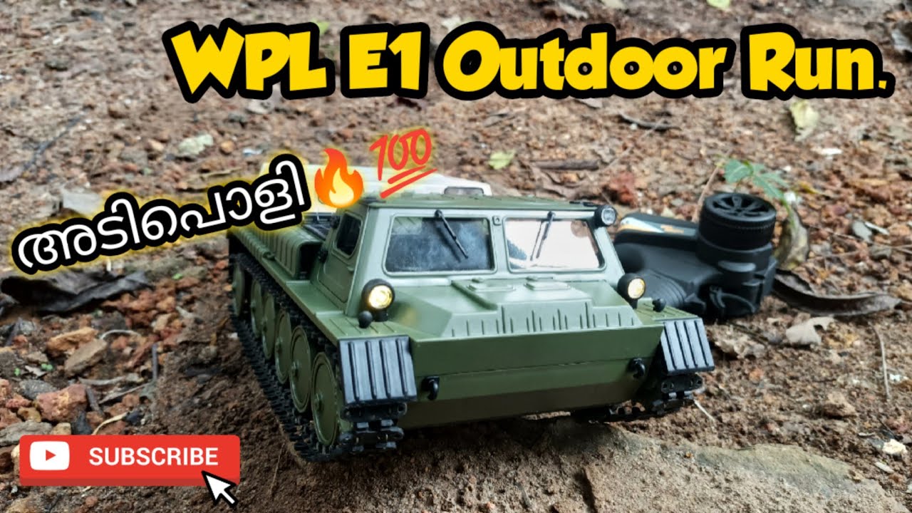 WPL E1 Outdoor Run - pwoli performance 🔥🔥 - YouTube