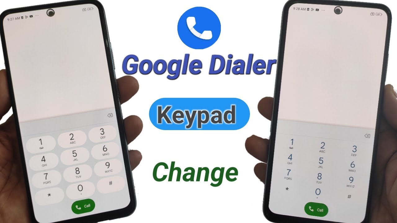 Google Dialer new keypad convert to old keypad | Google Dialer new ...