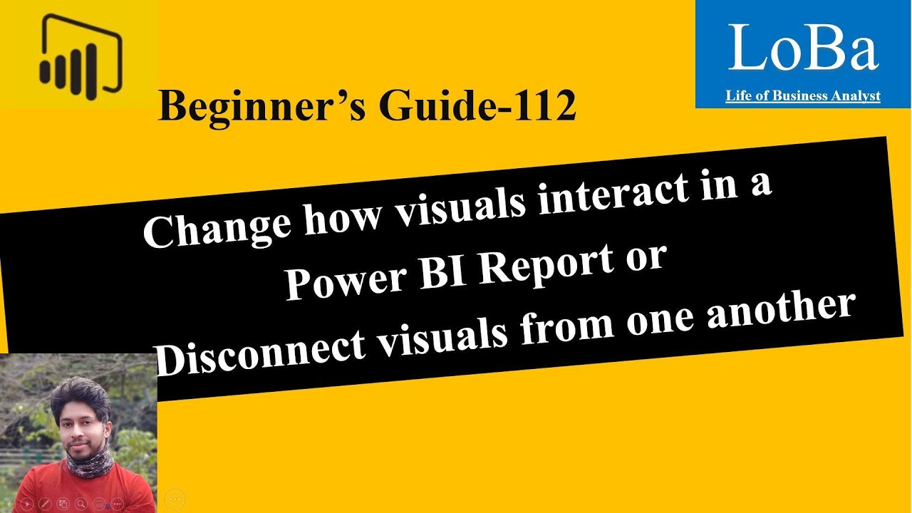 Power BI Edit Interactions in report| Disassociate visual in report ...