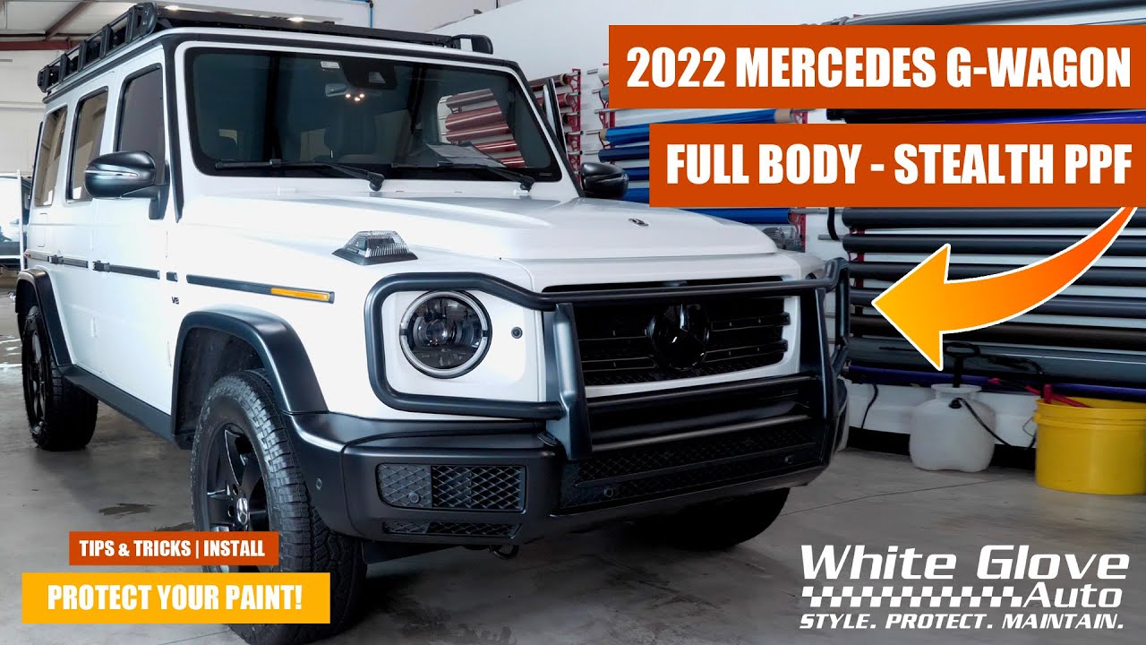 2022 Mercedes G Wagon | Full Body Stealth PPF - YouTube