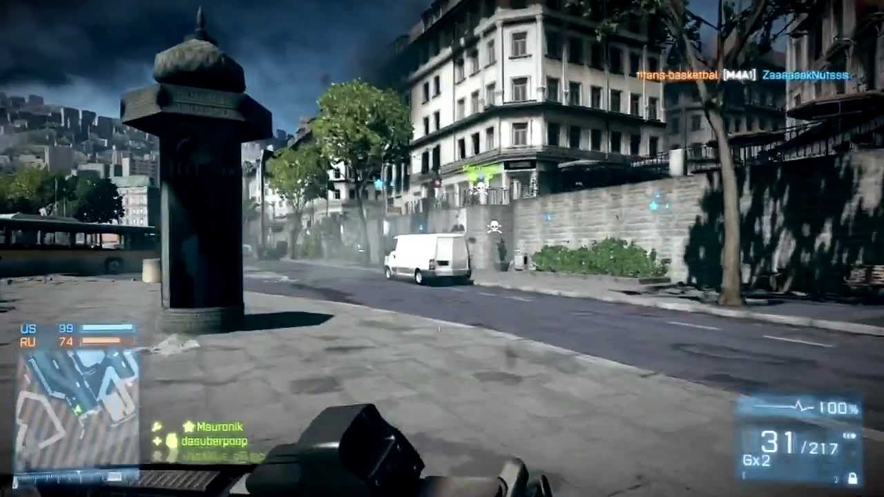 Battlefield 3 - Live Commentary - TDM on Operation Metro (BF3 ...