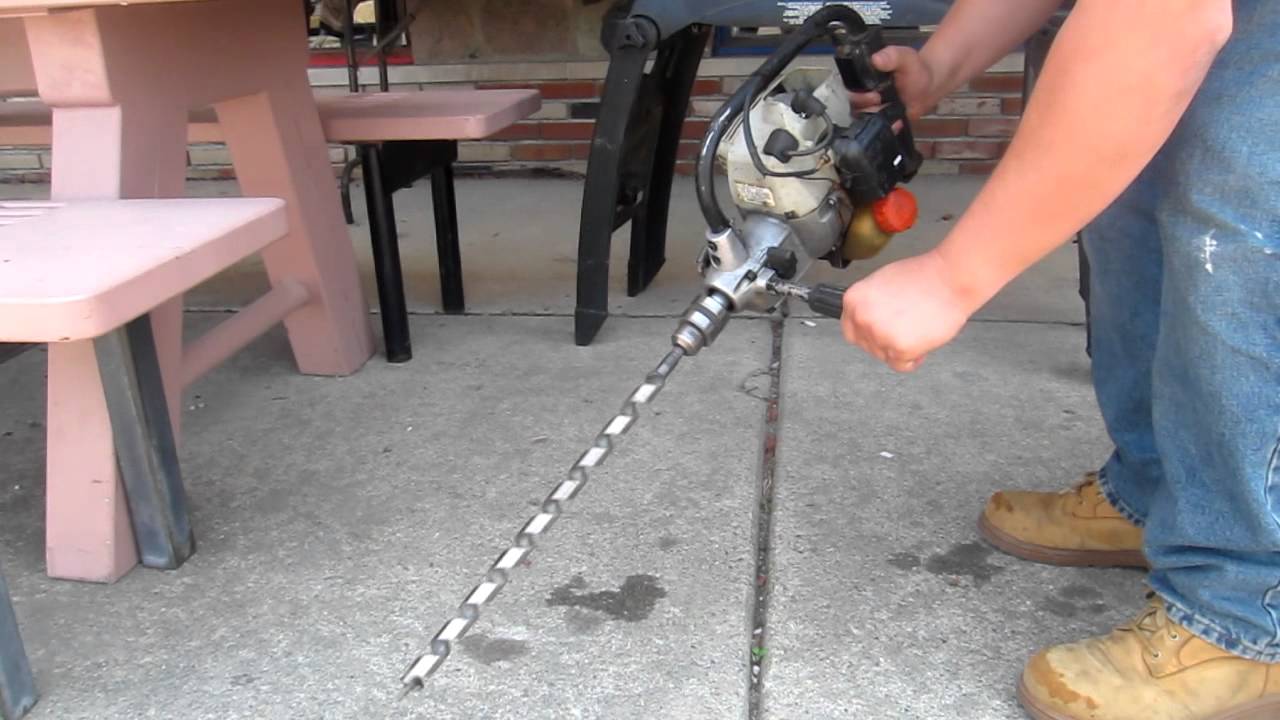 wise buys resale Echo EDR-210 Engine Drill - YouTube