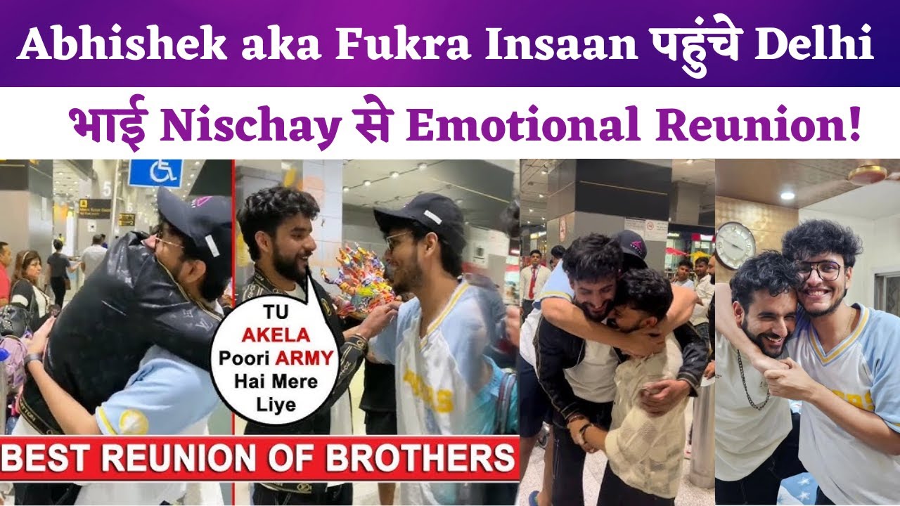 Fukra Insaan Meets Triggered Insaan, Abhishek Malhan-Nischay Malhan ...