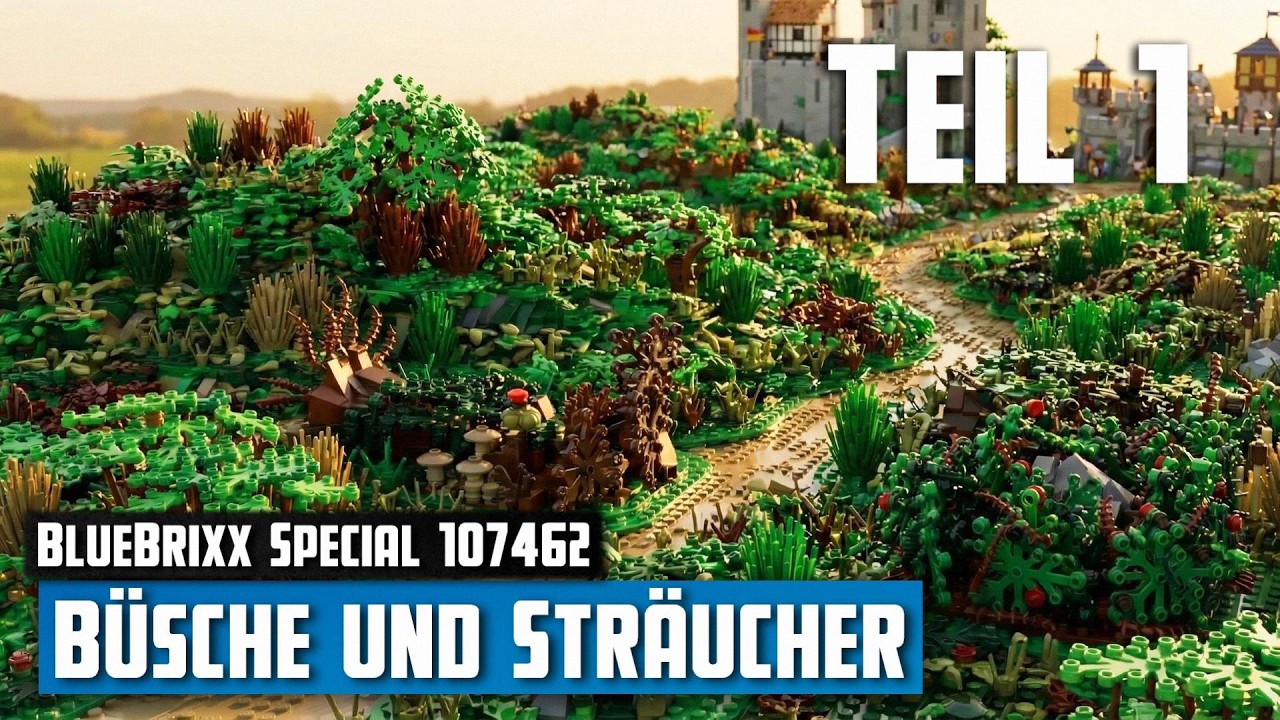 BlueBrixx Special 107462 - Büsche und Sträucher (2024) | Aufbau - Live ...