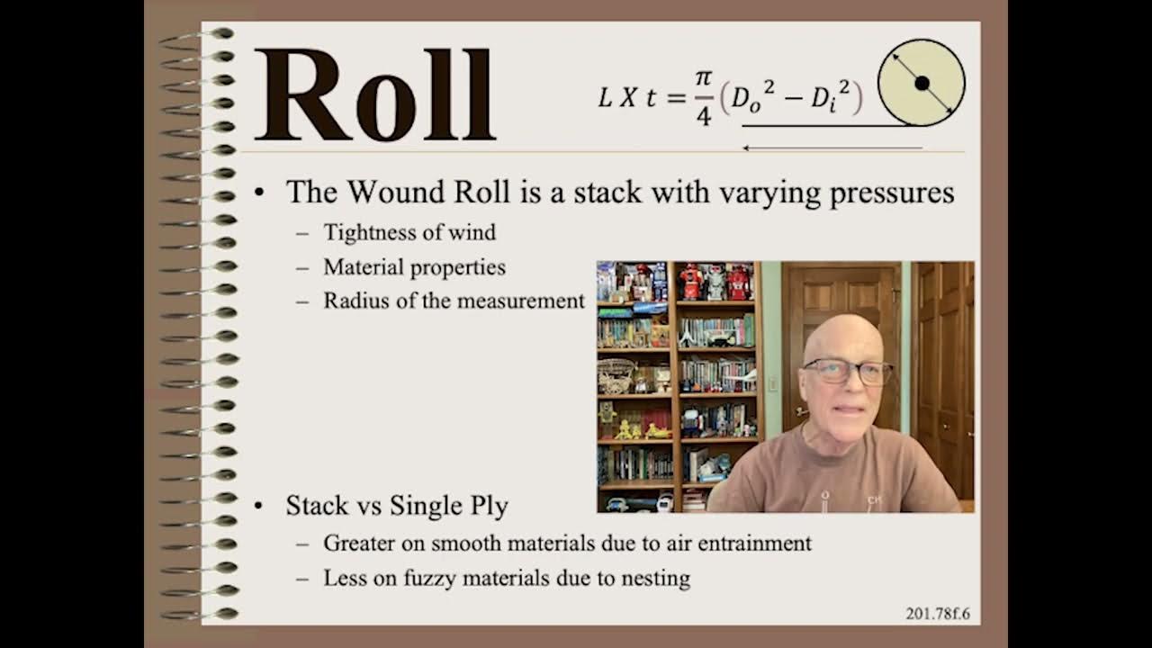 Web20178f - Equations - Roll Length and Diameter - YouTube