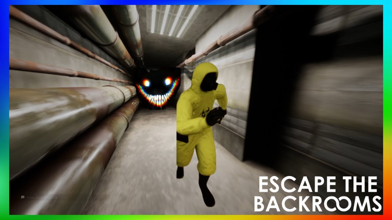 We Get Chased by SMILERS!! Escape the Backrooms w/friends - YouTube