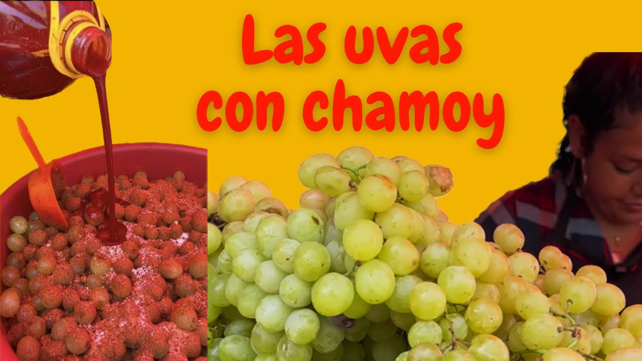 Las uvas con chamoy que están causando sensación en las redes - YouTube