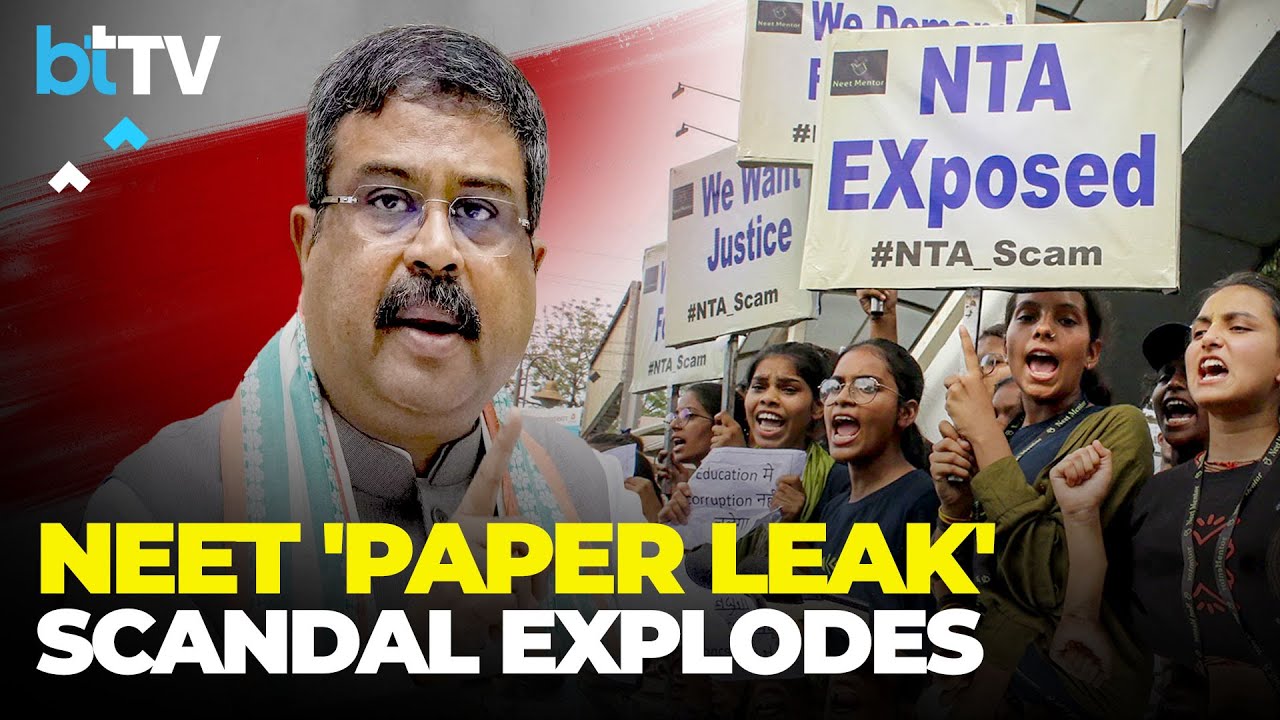 NEET Leak Controversy Deepens: Bihar Revelations Ignite Protests - YouTube