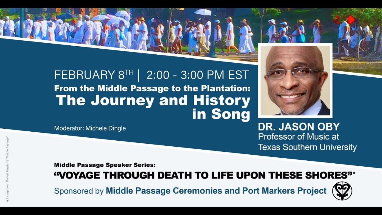 "The Journey and History in Song" - Dr. Jason Oby (Feb. 8, 2021) - YouTube