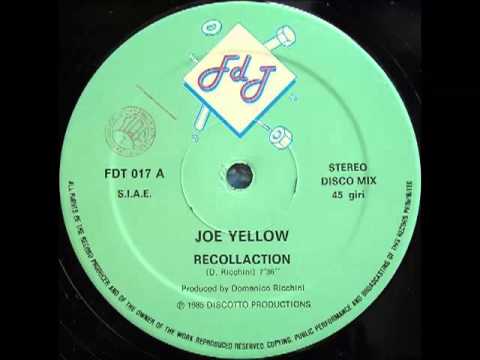 Joe Yellow - Recollection (Extended Version HQ Audio) 1985 - YouTube