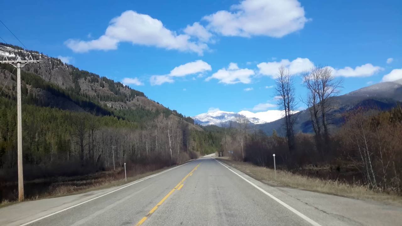 Cabinet Mountains, Bull River, Montana drive... - YouTube