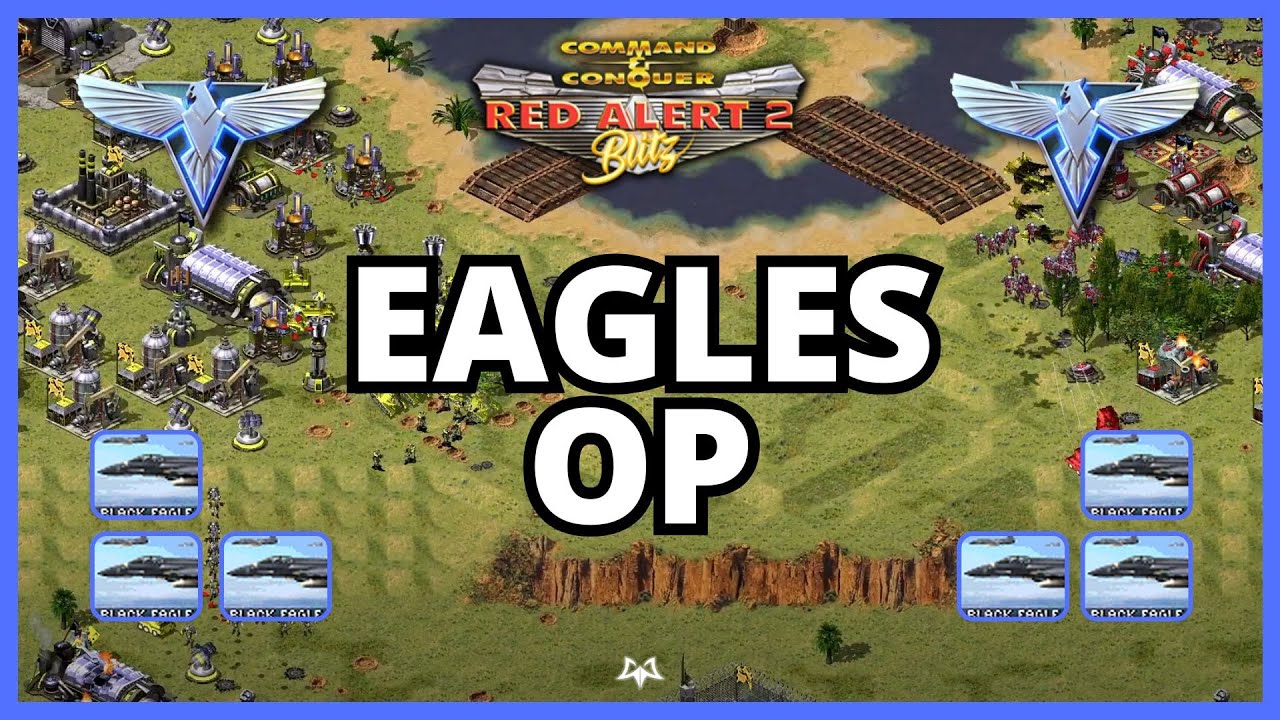 🛩️ EAGLES ARE OP - RED ALERT 2 BLITZ - Crazy AvA against FunkyMonky ...