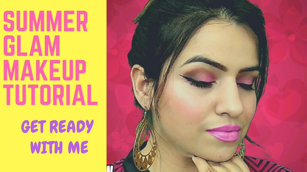 Summer Glam Makeup Tutorial (GRWM) - YouTube