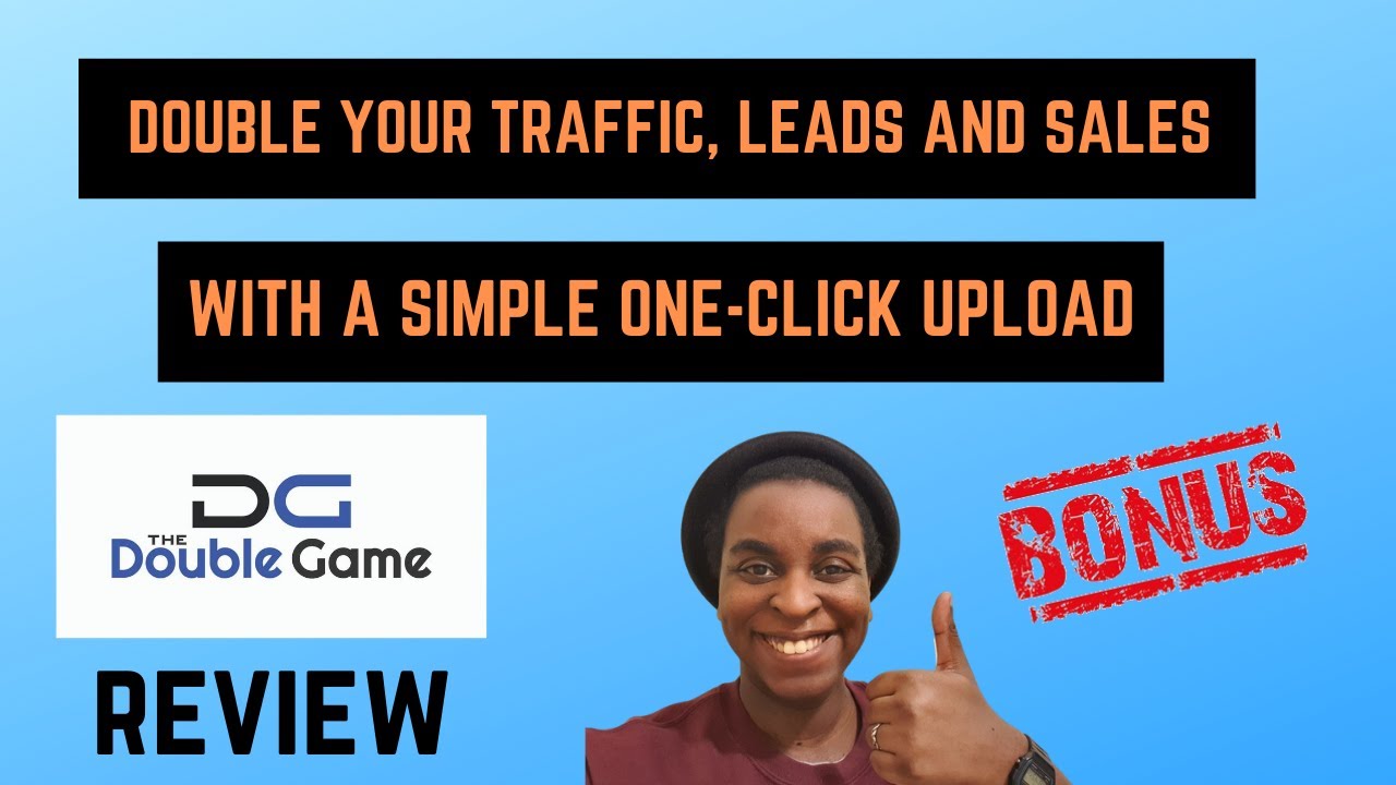 The Double Game Review + Bonuses 🔥 How To Rank On Google's First Page ...