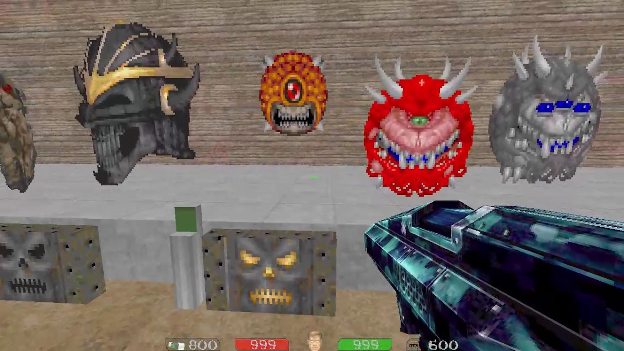 DOOM MOD PSYCHOPHOBIA PSYCHO PHOBIA By 0xCobalt MAP 60 THE PIT - YouTube