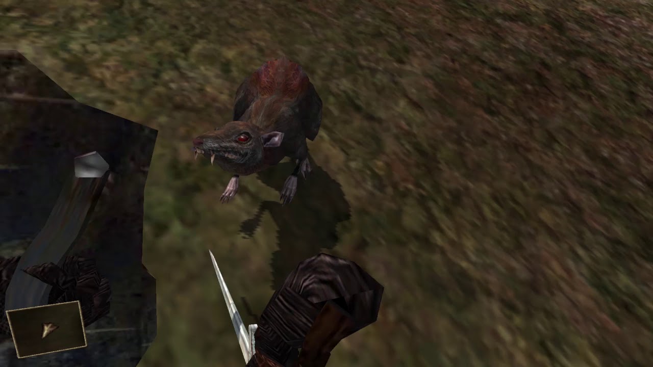 OpenMW_VR Melee, VR settings and fixed fog. - YouTube