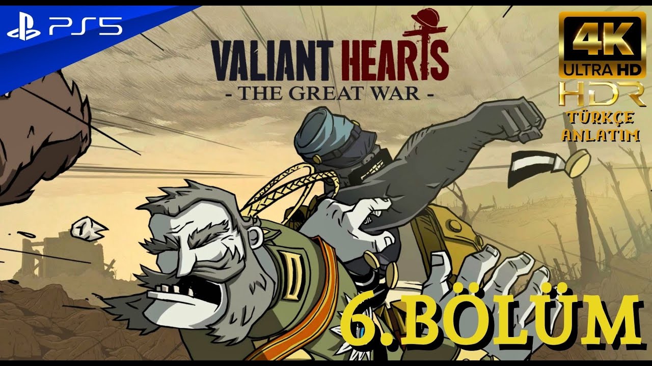 BARON VON DORF | VALIANT HEARTS: THE GREAT WAR (PS5) 4K Türkçe Bölüm 6 ...