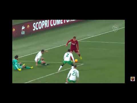 Nicola Zaniolo First Ever Goal For A.S Roma #AcRoma
