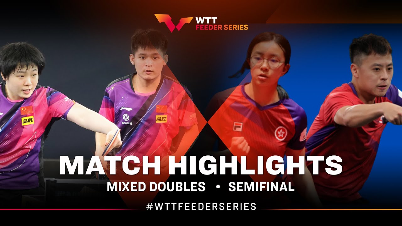 Lin Shidong/Kuai Man vs Li Hon Ming/Ng Wing Lam | XD SF | WTT Feeder ...