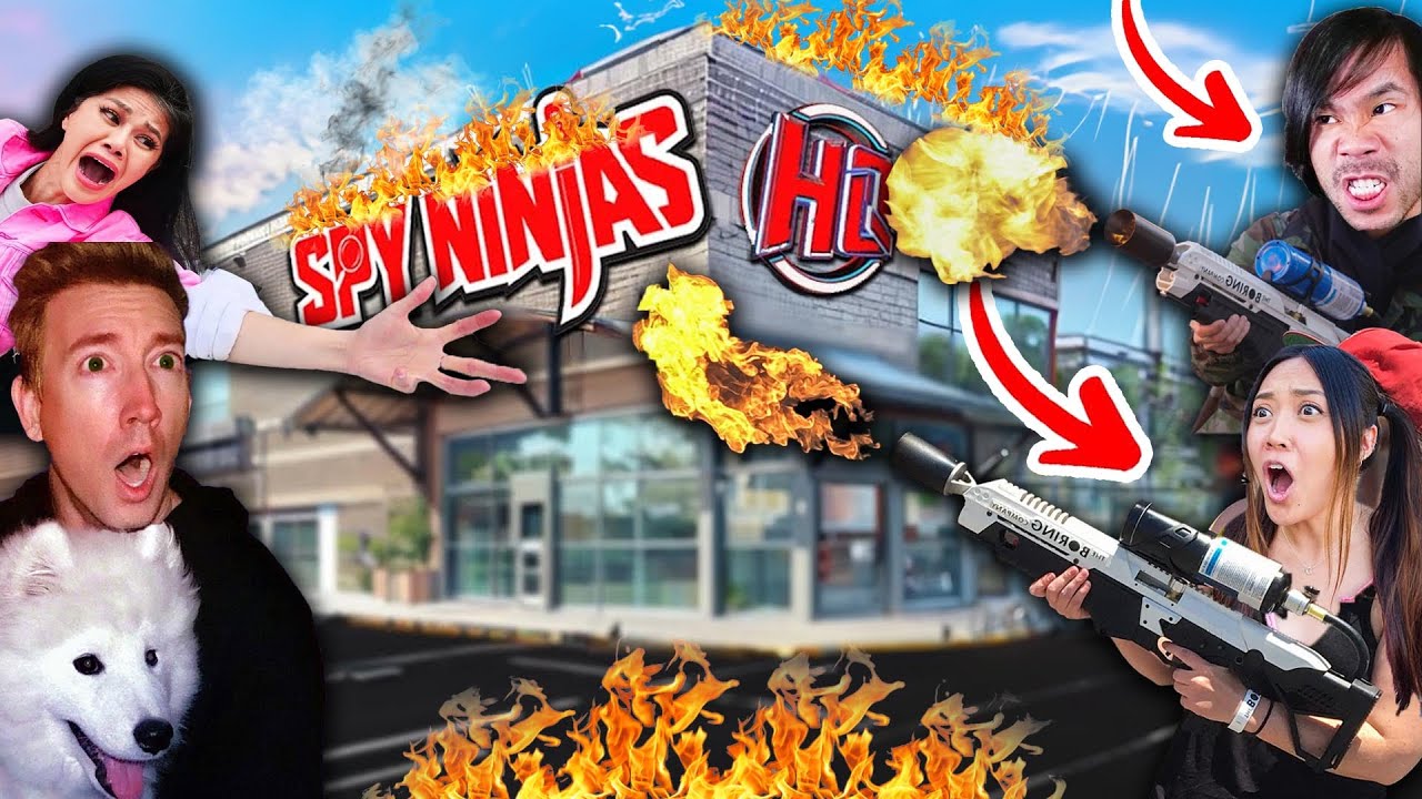 (EXPOSED) REGINA & MELVIN Burned Down Spy Ninjas HQ !! 🔥😱 (Spy Ninjas ...