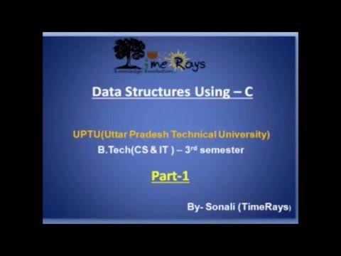 Data structures using C: Basic Terminology and Elementary Data ...