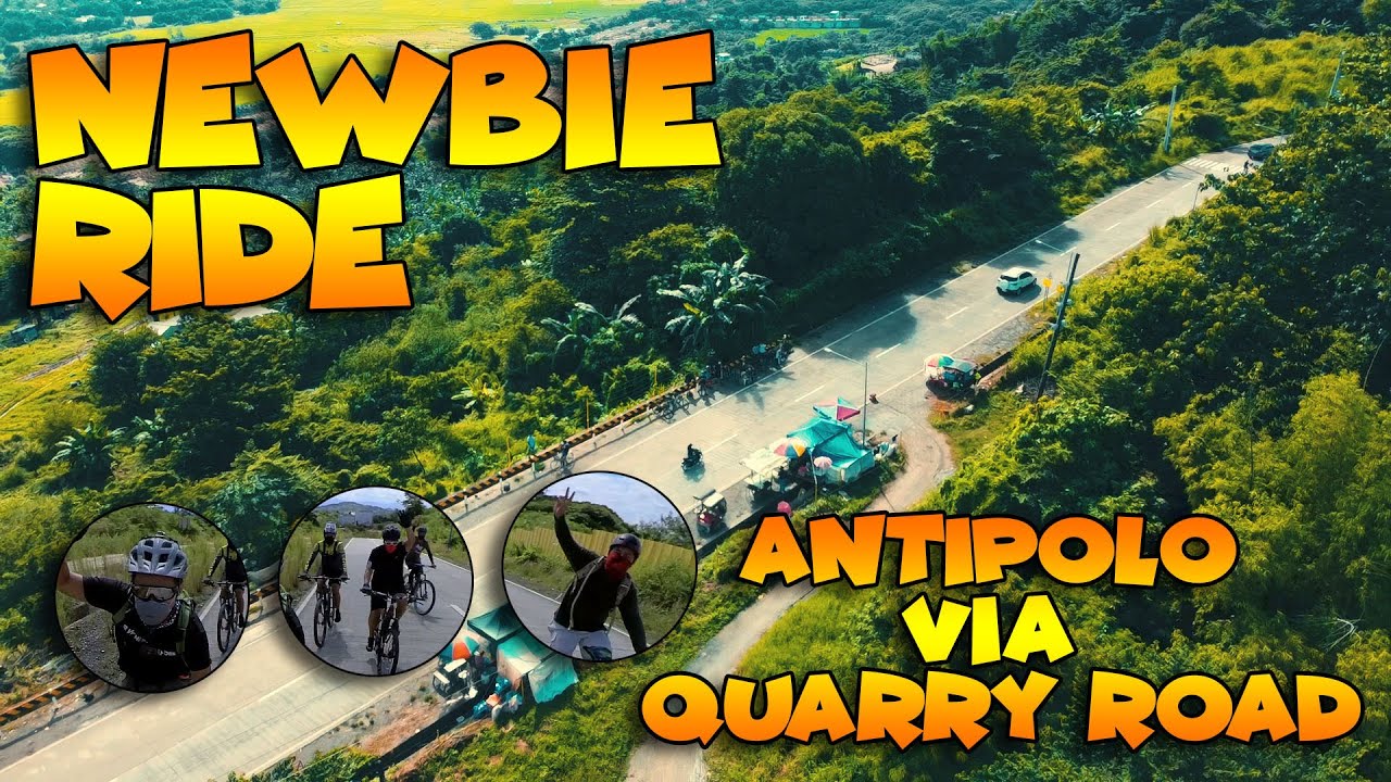 Antipolo via Quarry Road | Newbie Ride with my Motmot Friends! - YouTube