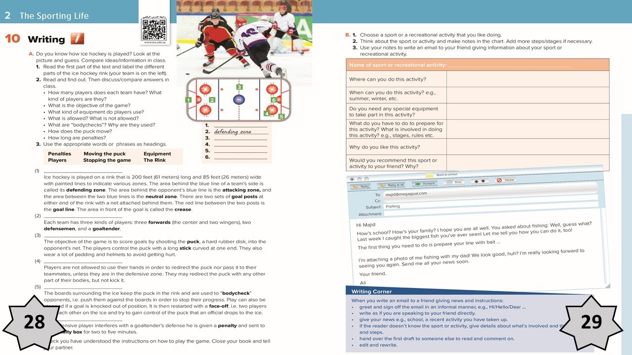 Mega Goal 4 - Unit 2 - Lesson 5 - Writing - Pages 28 - 29 - YouTube