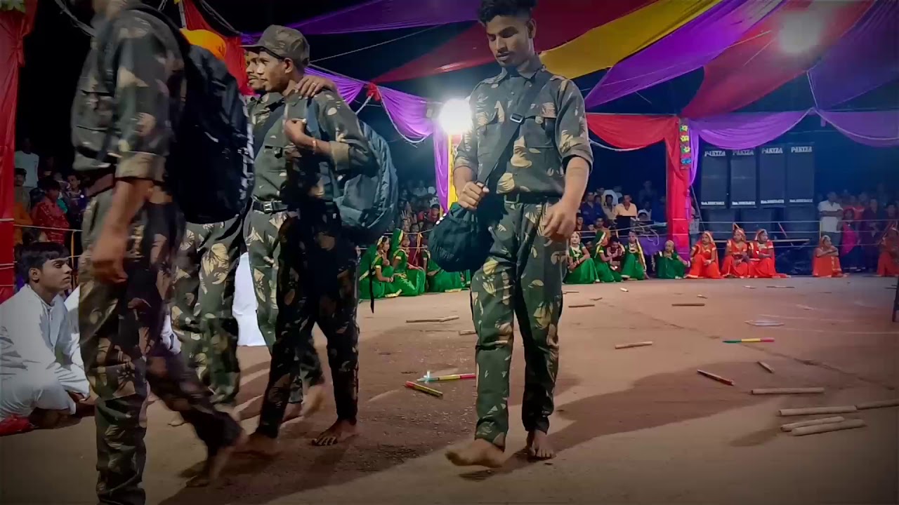 पुलवामा अटेक श्रधांजलि | Rock on garba group | { Dhar M.P } Yash ...