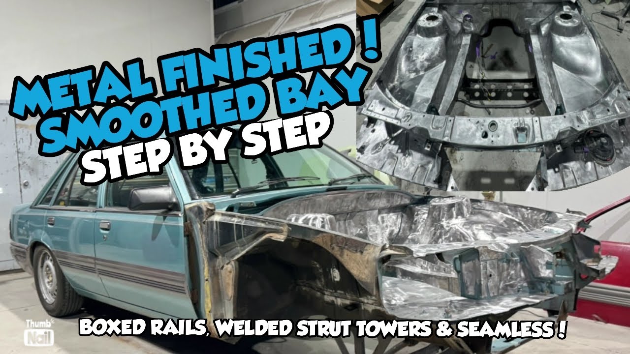 METAL FINISHED VL COMMODORE ENGINE BAY SMOOTHED & SEAMLESS! - YouTube