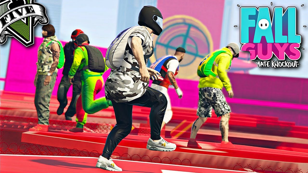 PARKOUR DO FALL GUYS NO GTA 5, DEU RUIM!! ( INCRÍVEL ) - GTA V Online ...