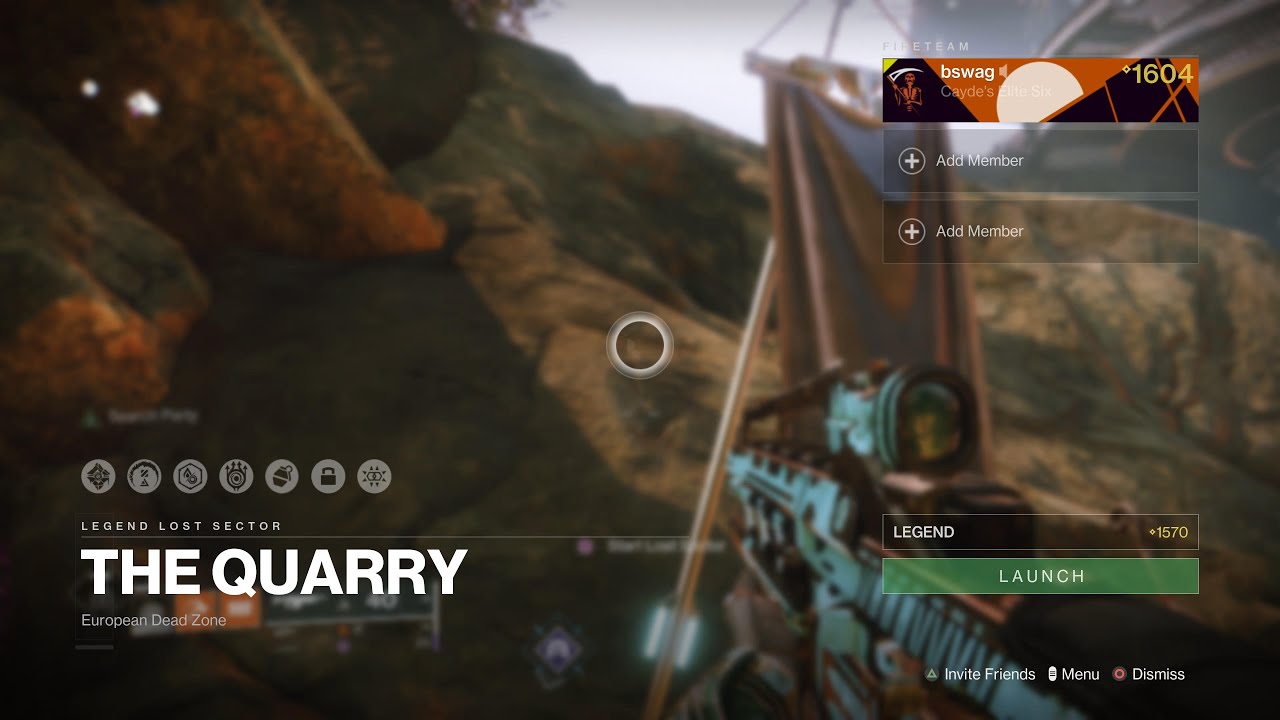 Destiny 2: Season 20 Lost Sector EDZ The Quarry - Master - YouTube