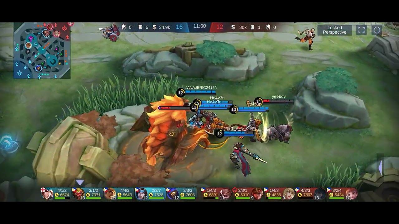 ML war#7 elite, master, grandmaster vs epic, legend! - YouTube