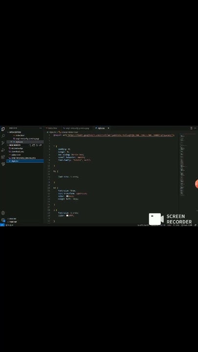 Completely YouTube page #css #html #webcreator #websitedesign #coding #digitalmarketing # ...