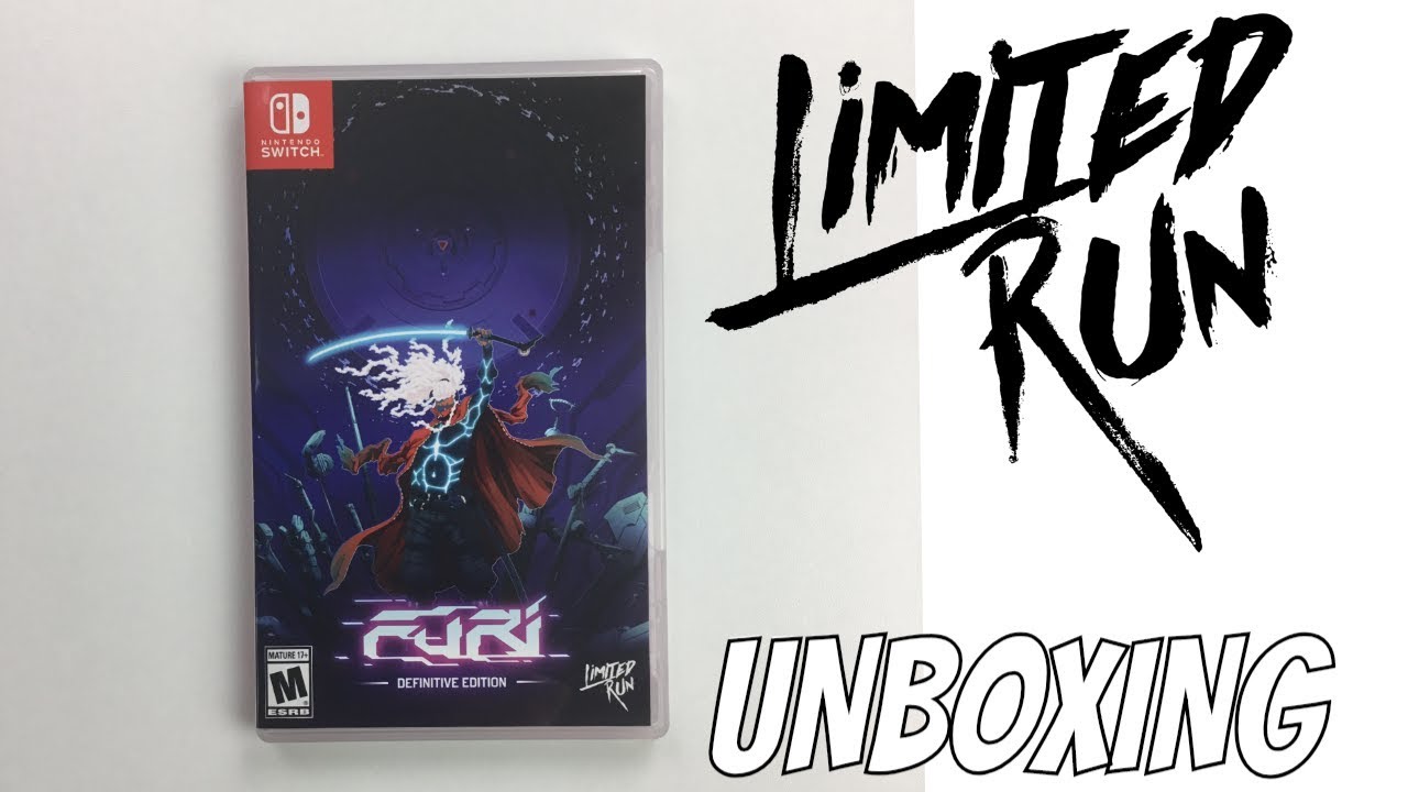 FURI DEFINITIVE EDITION NINTENDO SWITCH GAME UNBOXING - YouTube