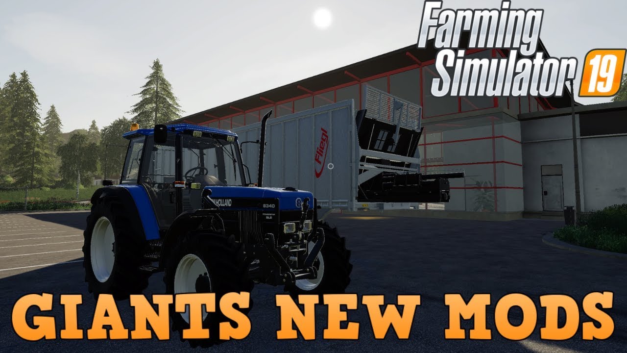 Farming Simulator 19 New Mods Again From Giants - YouTube