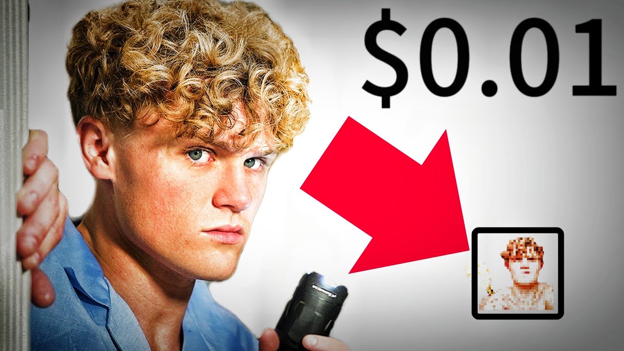 I Paid $0.01 To Paint Ryan Trahan! - YouTube