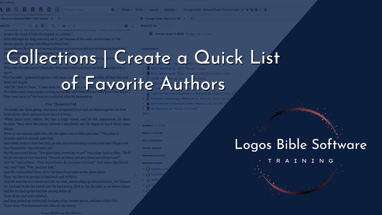 Collections | Create a Quick List of Favorite Authors - YouTube