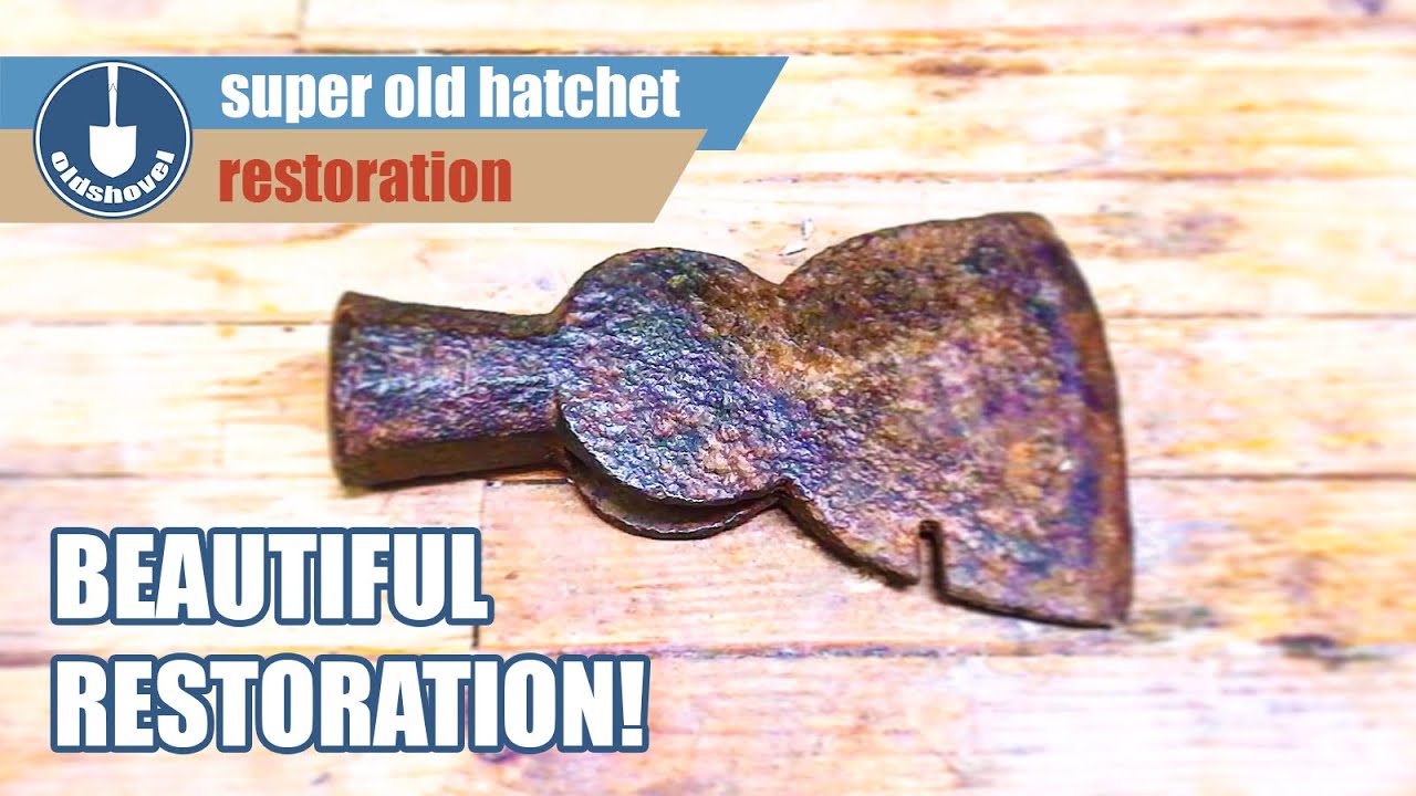 Axe Restoration of an Antique 200 Year Old Hatchet - YouTube