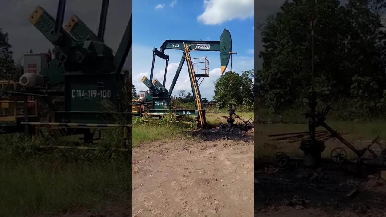 Pumping Unit at Duri Field - YouTube