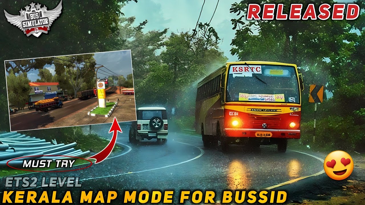This Kerala Map Mode Is Superb 😍| Beautiful Forest Village Map Mode For ...