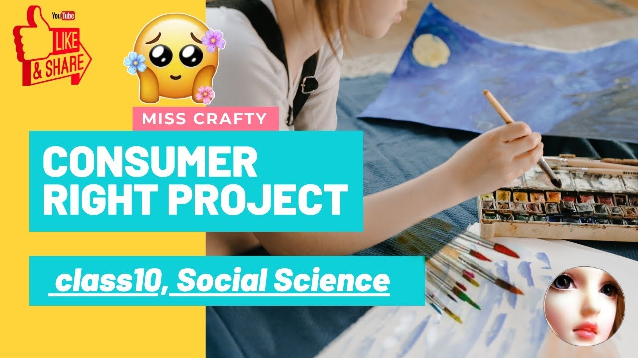consumer rights project(class 10th) #misscrafty - YouTube
