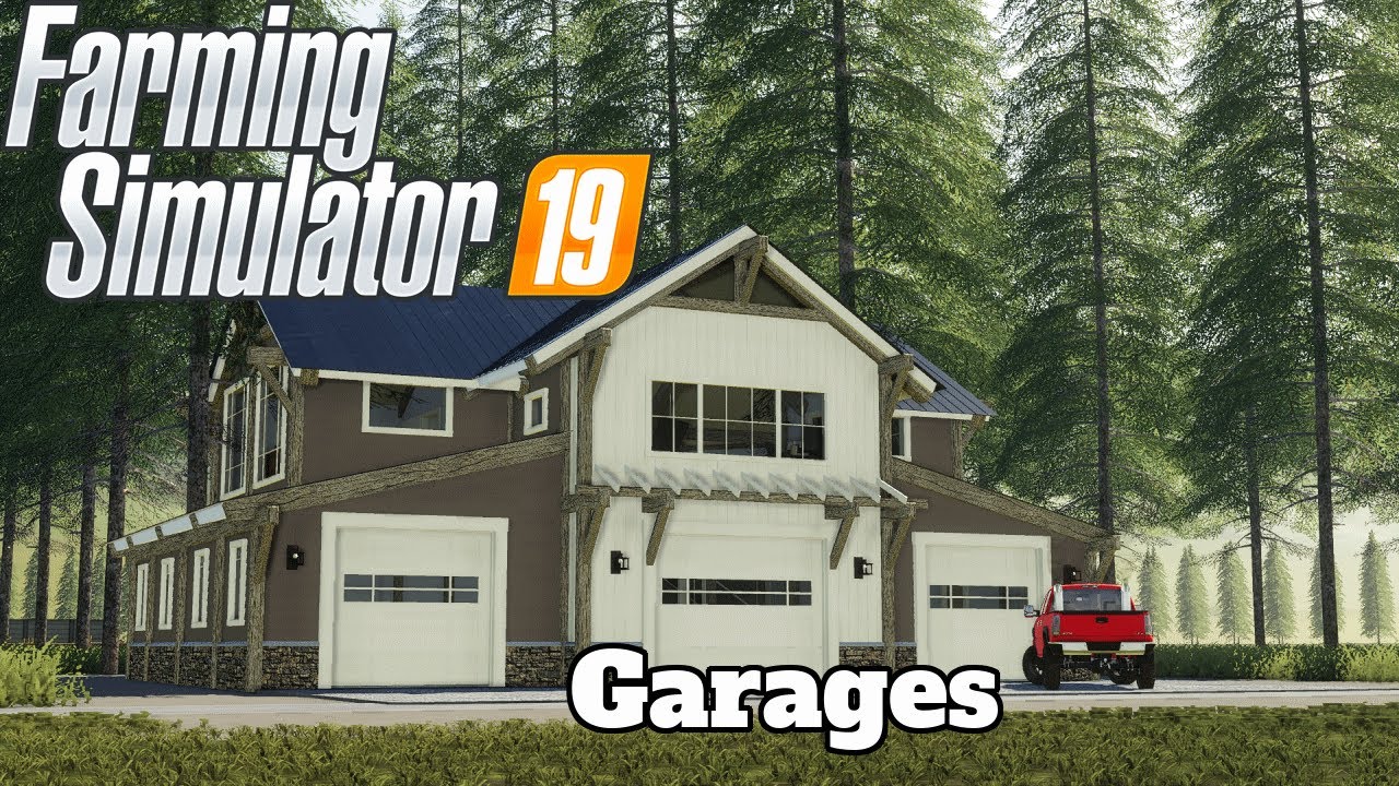 FS19 - Mod Spotlight #143 - Garages! - YouTube