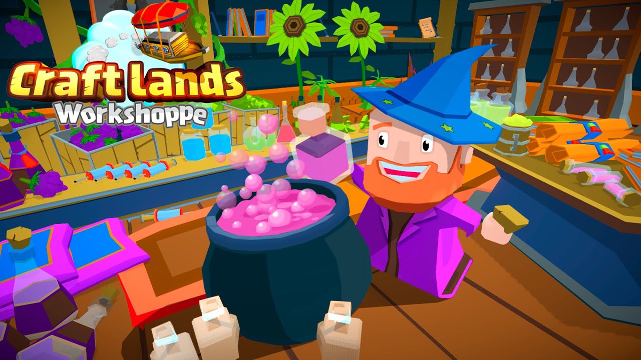Craftlands Workshoppe Official First 11 Minutes Gameplay Demo - YouTube