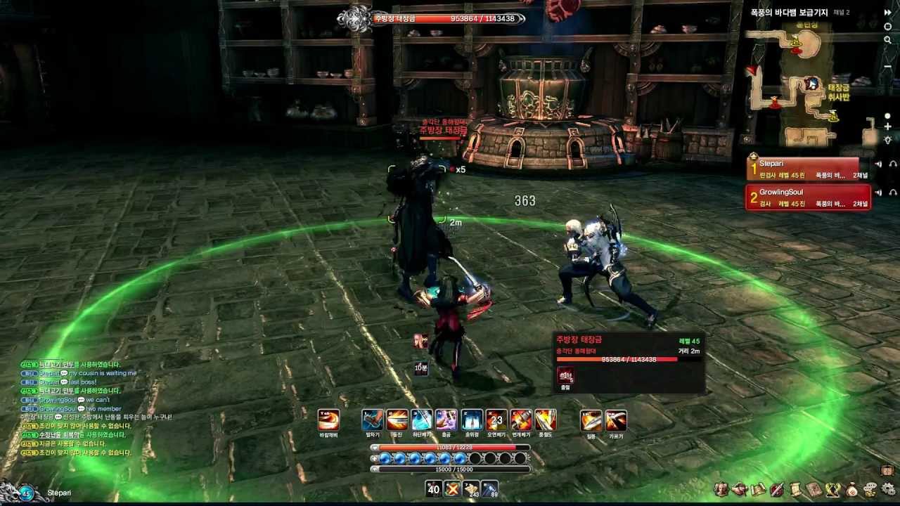 Blade & Soul Online Lyn Blade Master and Jin Blade Master Duo Raid Boss ...